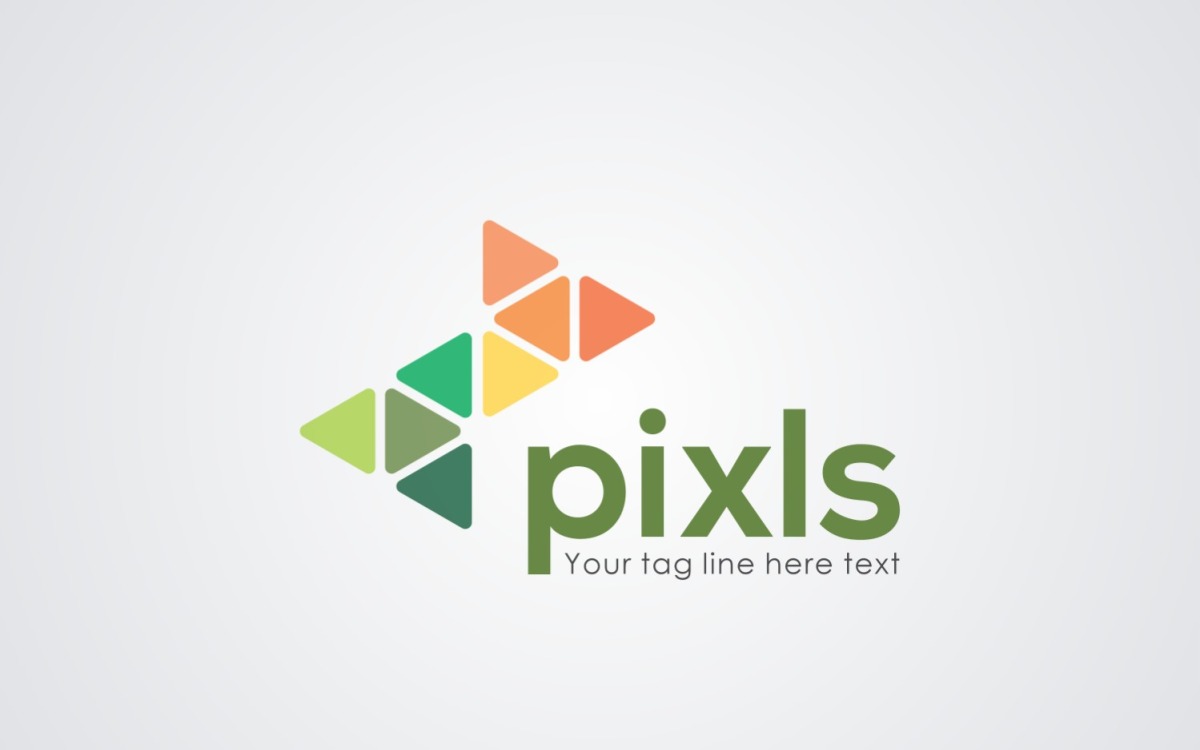 Pixls Logo Design Template #202163 - TemplateMonster