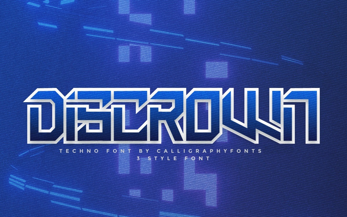 Discrown Display Sans Serif Font #208616 - TemplateMonster