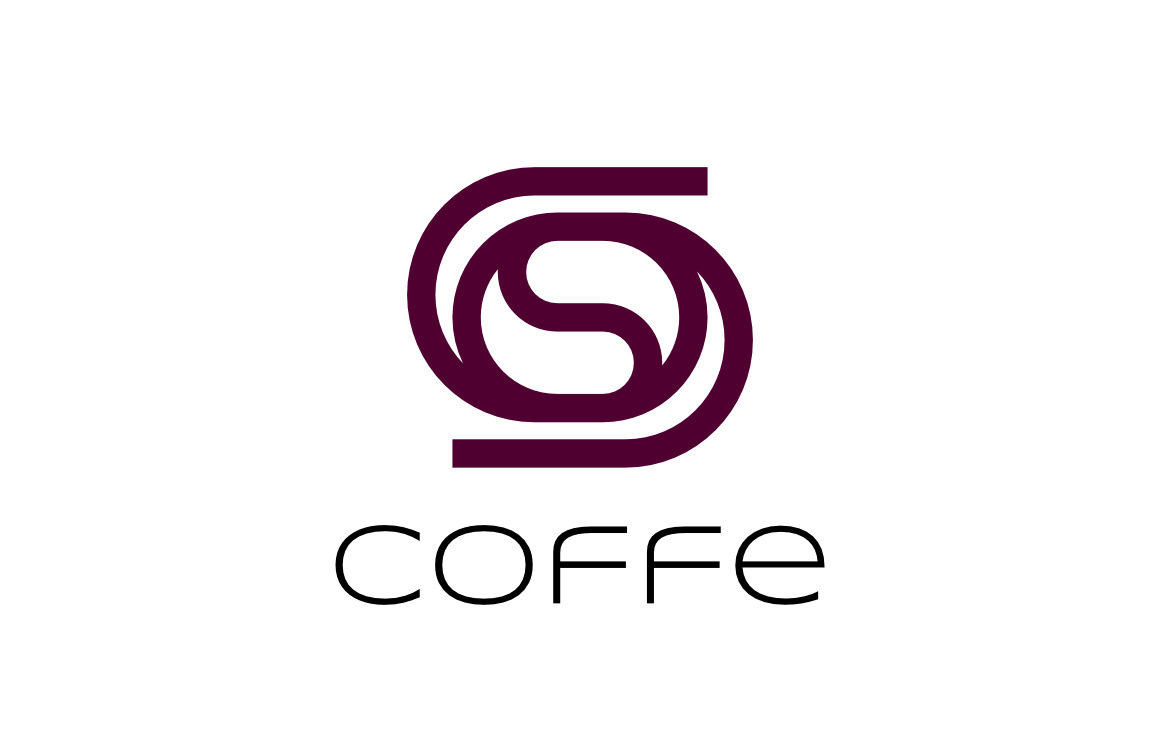 Clever Letter S Coffee Cafe Line Logo - TemplateMonster
