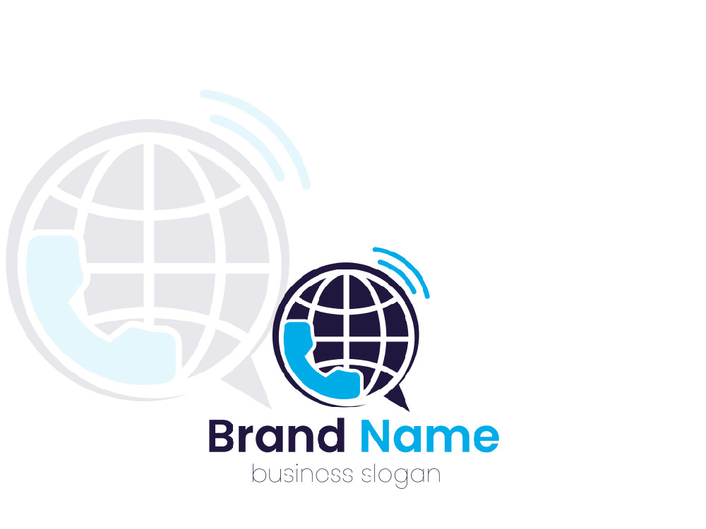 Diseño de Logo Digital Call Center #218392 - TemplateMonster