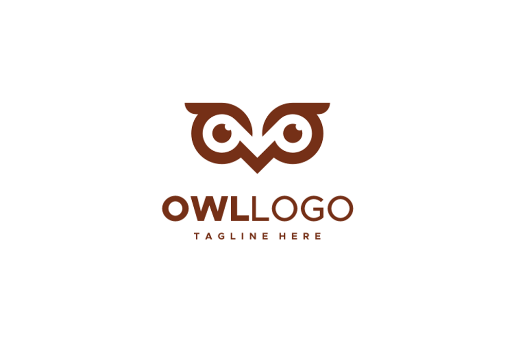 Owl Eyes Vector Logo Template #218931 - TemplateMonster