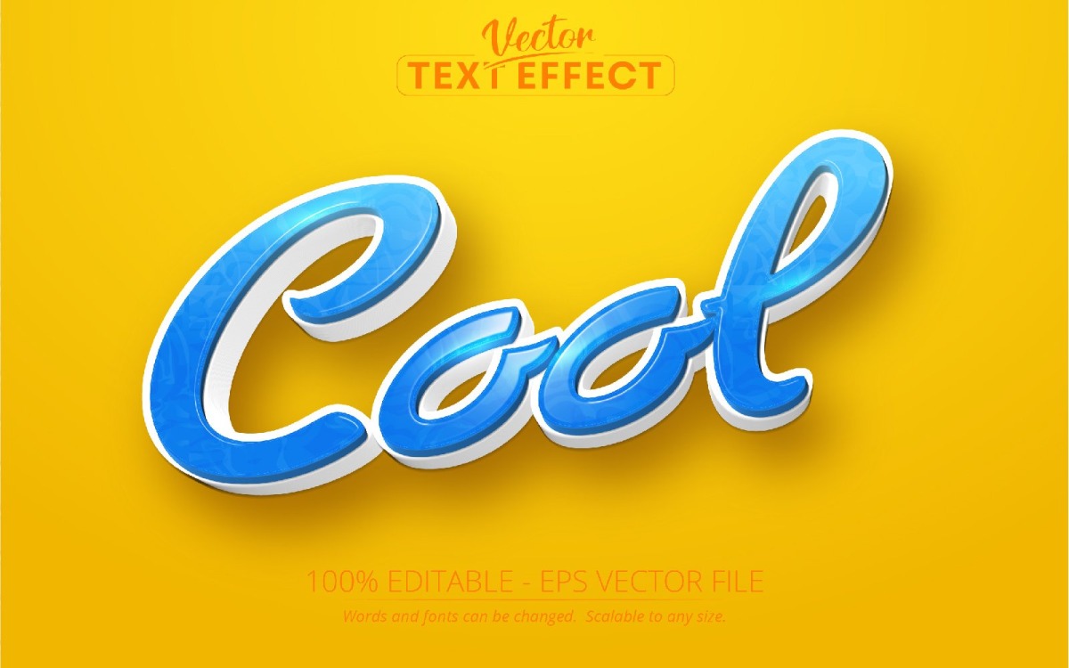 Cool - Game And Cartoon Style, Editable Text Effect, Font Style ...