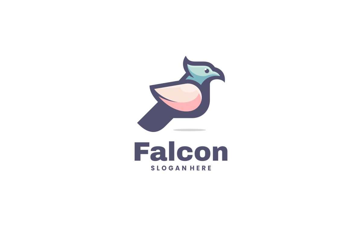 Falcon Mascot Logo