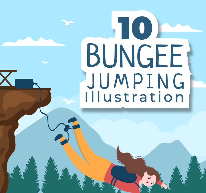 Bungee Jumping Clipart