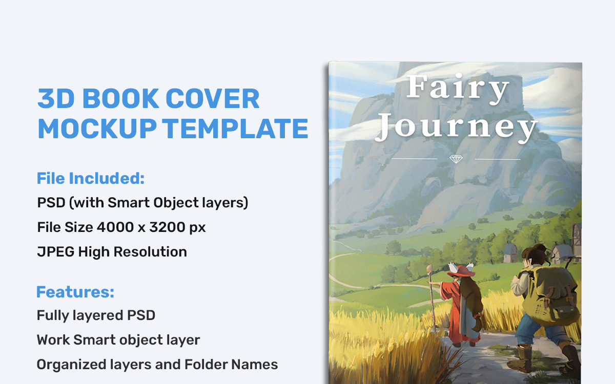 3d Open Book Template
