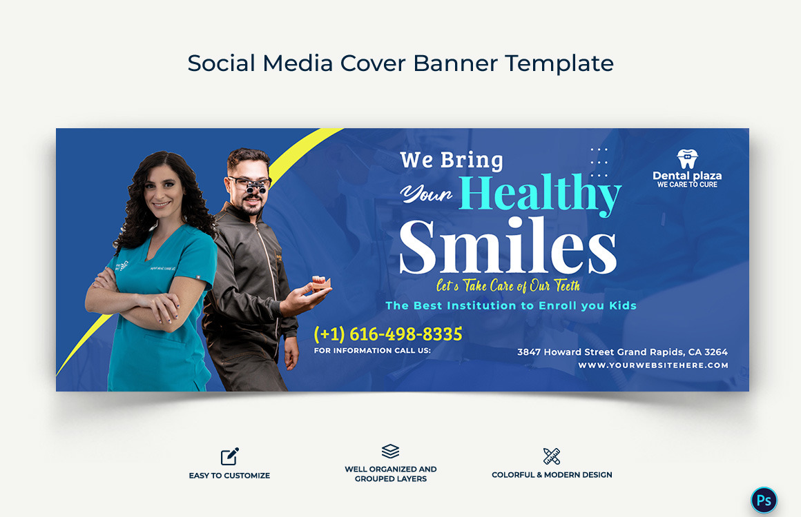 Smile Your Beautiful Facebook Cover