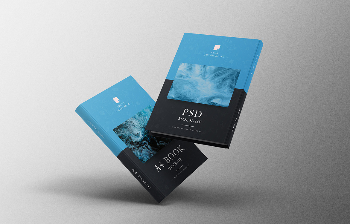 Modello Di Libro Psd