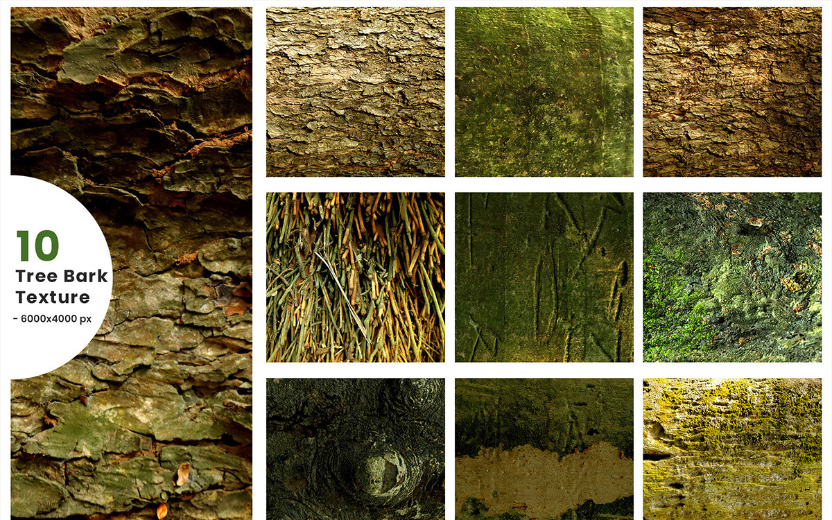 Tree Bark Wallpaper Pattern