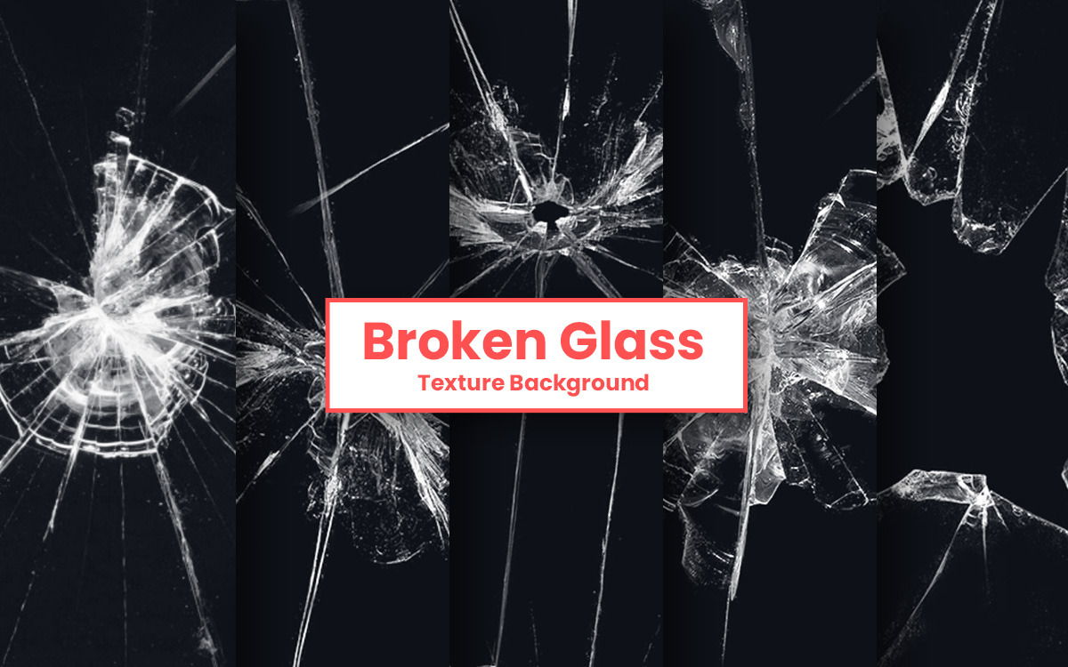 Shattered Glass Texture Photoshop