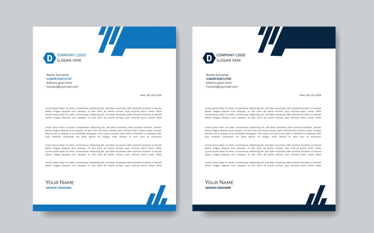 Business Letterhead Design