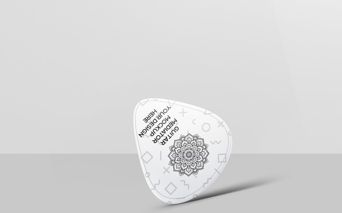 Guitar Pick Template