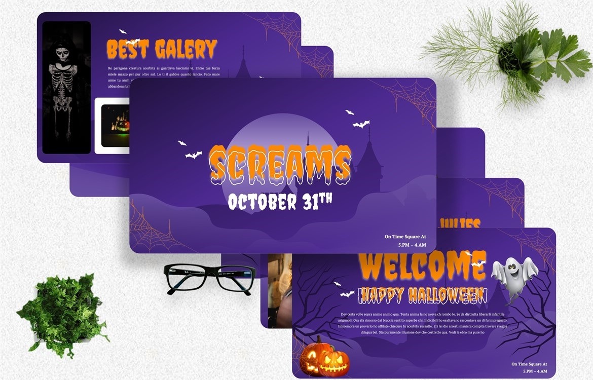 Halloween Powerpoint Template