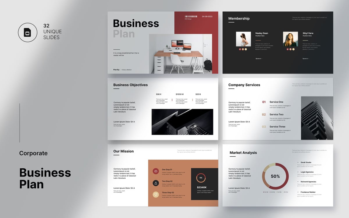 Creative Business Plan Design