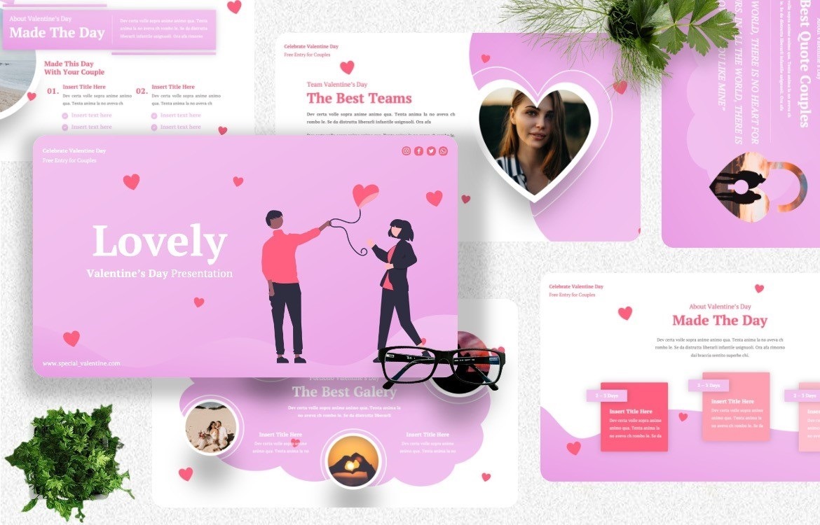 Plantillas De Powerpoint Para El Día De San Valentín San Valentín