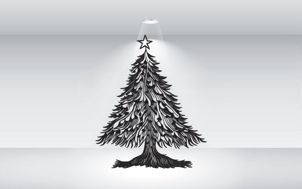 Kerstboom Vector