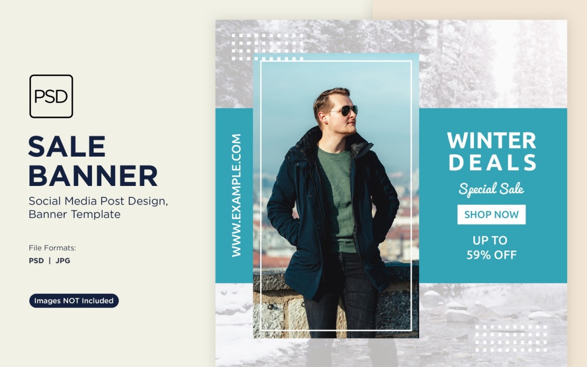 Winter Banner Design