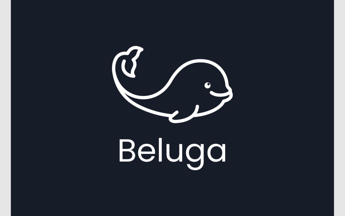 Beluga Whale Logo