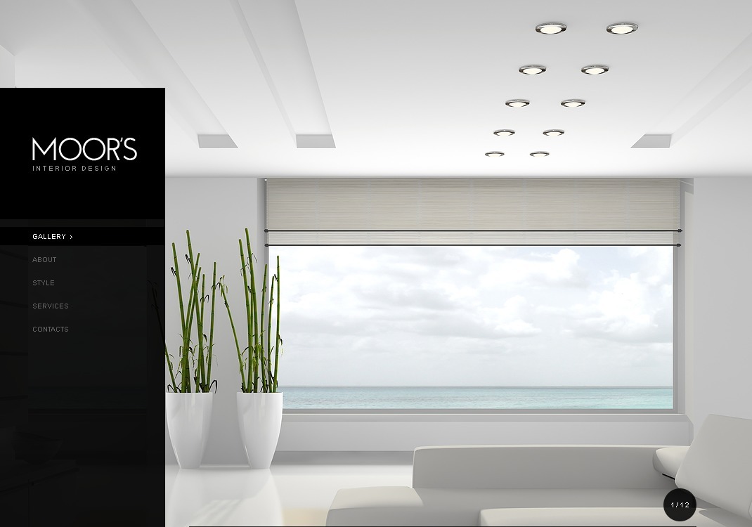 Interior Design Website Template #42345 - TemplateMonster