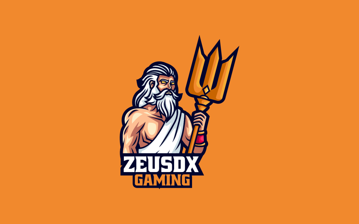 Zeus Sports Logo Zeus Logo Esport Design Template Vector Free Download