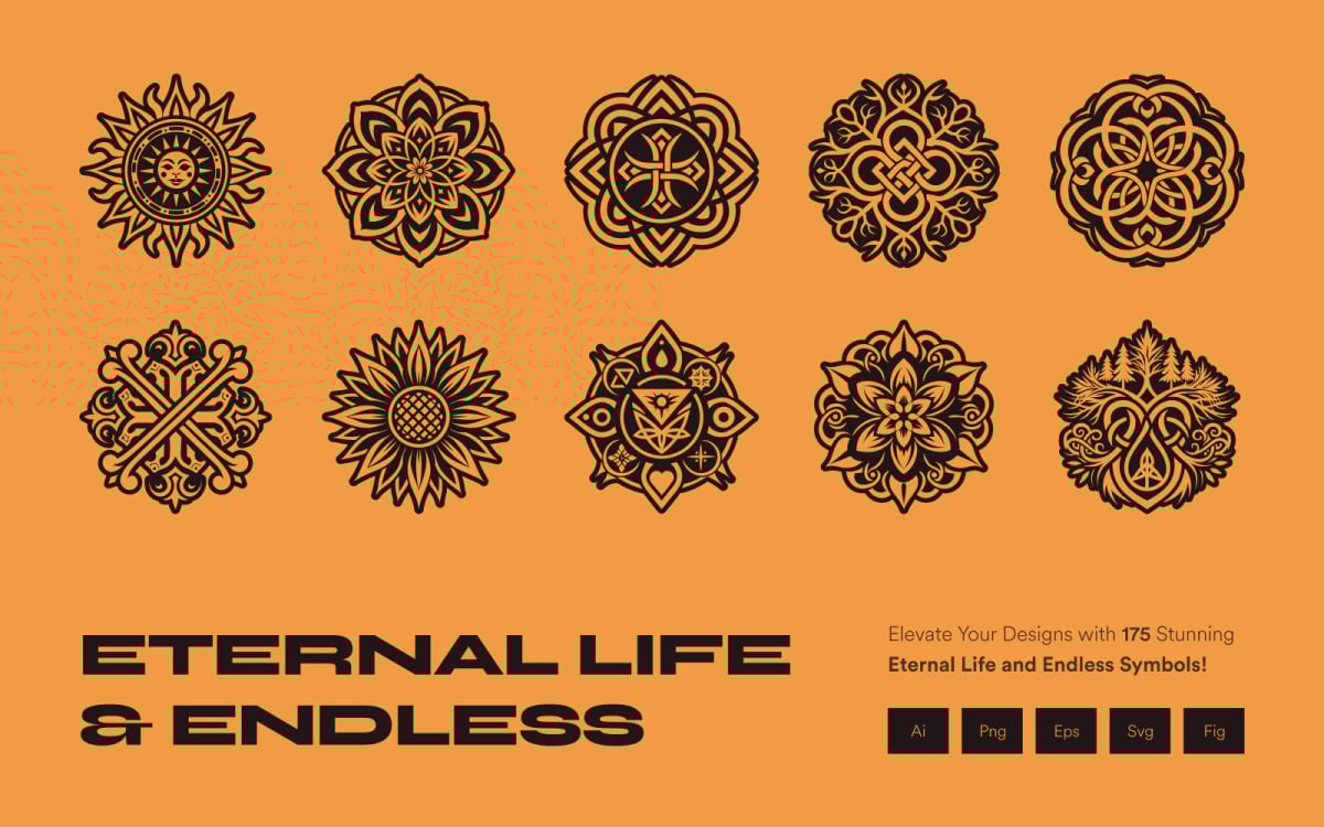 Symbols Of Eternal Life