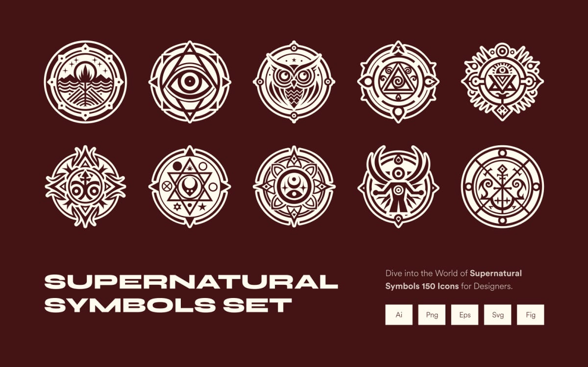 Supernatural Symbol Svg