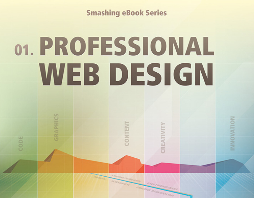 Professional Web Design eBook Website Template