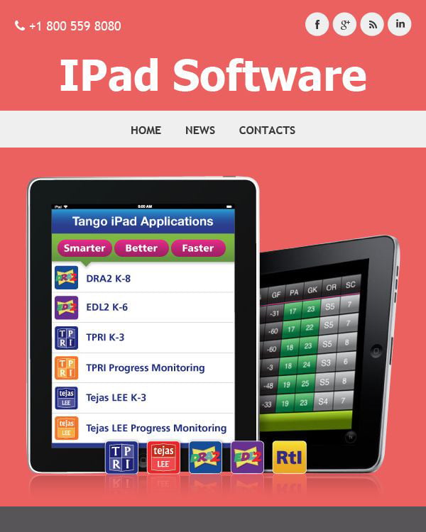 Software Company Responsive Newsletter Template