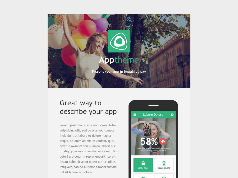 Web Development Responsive Newsletter Template