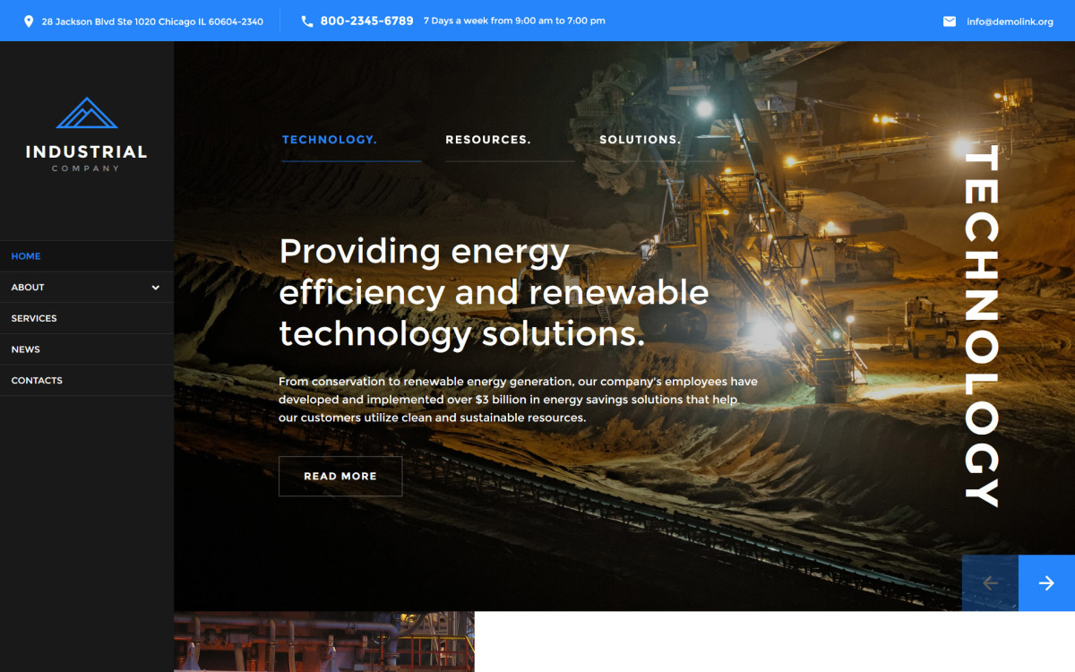 Mining Company Responsive Website Template - TemplateMonster Mining Company Responsive Website Template - TemplateMonster