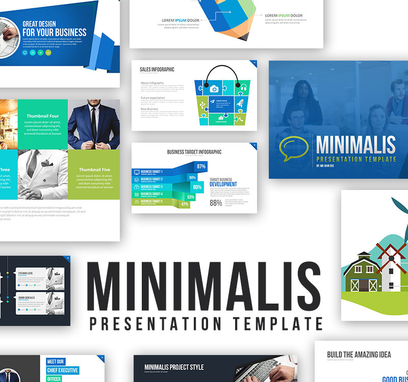 Minimalis PowerPoint template #64631 - TemplateMonster Minimalis PowerPoint template #64631 - TemplateMonster
