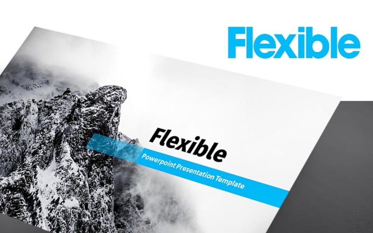 Flexible PowerPoint template #65151 - TemplateMonster