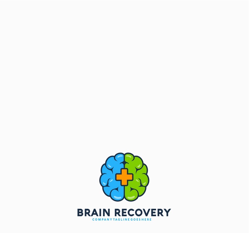 Brain Recovery Logo Template #65525 - TemplateMonster
