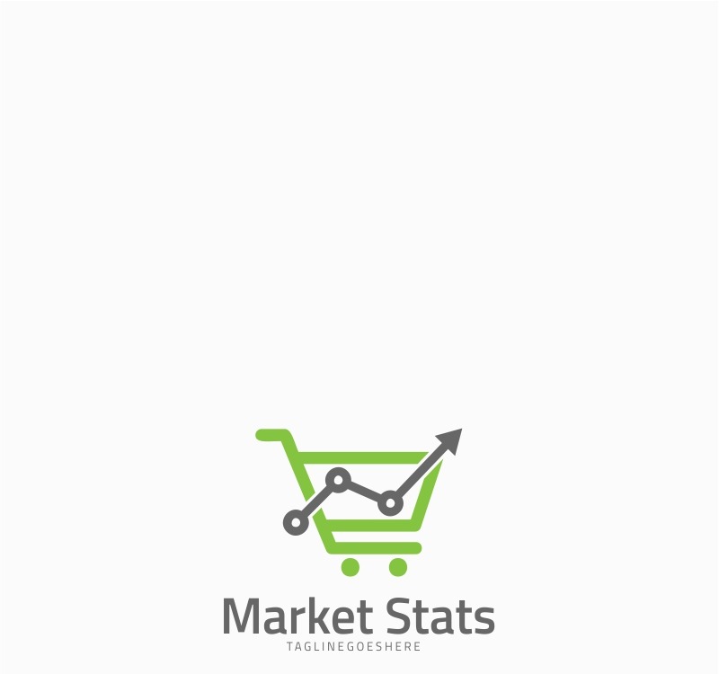 Market Graph Logo Template #65522 - TemplateMonster
