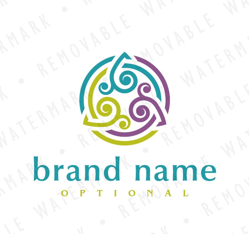 Transformation Circle Logo Template #65720 - TemplateMonster