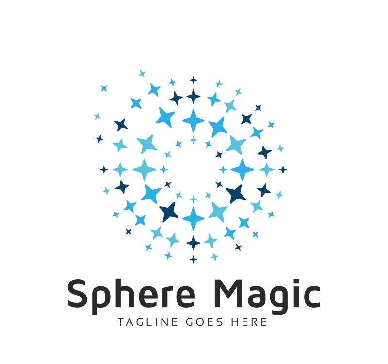 Sphere Magic Logo Template #67797 - TemplateMonster