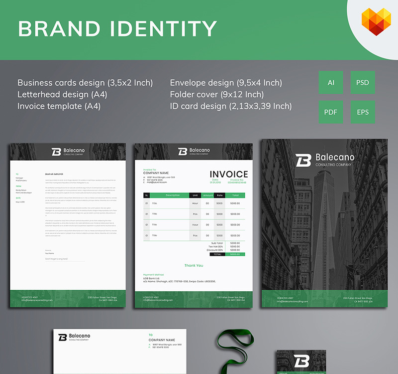 Business Stationery - Corporate Identity Template