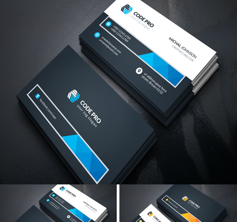 DIRECTOR- Business Card - Corporate Identity Template