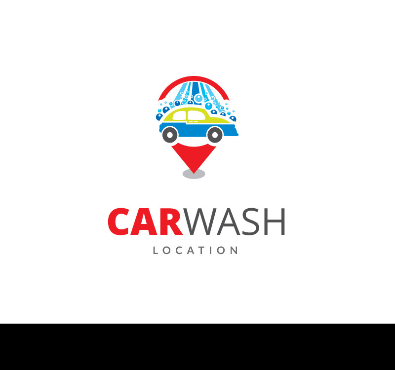 Car Wash Point - Logo Template #68864 - TemplateMonster