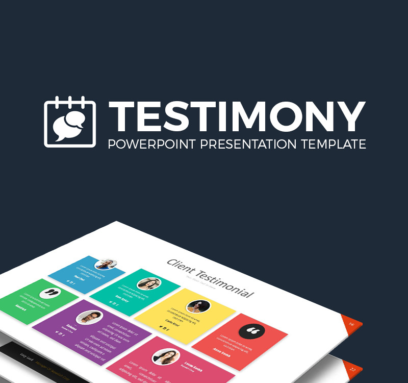 Testimony Presentation PowerPoint Template - TemplateMonster Testimony Presentation PowerPoint Template - TemplateMonster