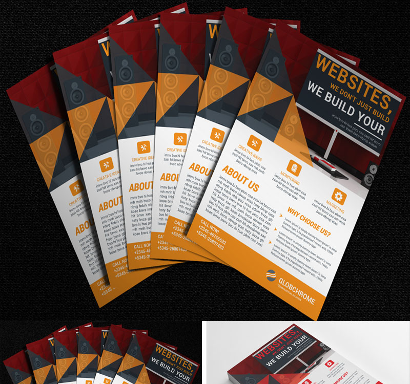 Financial Advisor Flyer - Corporate Identity Template