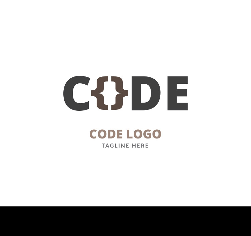 Code Logo Template #69646 - TemplateMonster