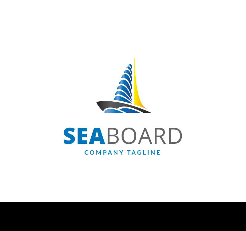 Sea Board Logo Template #69893 - TemplateMonster