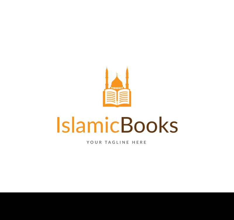 Islamic Books Logo Template #69923 - TemplateMonster