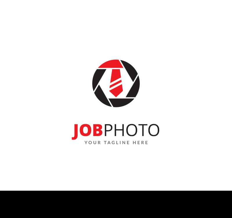 Photo Job Logo Template #69919 - TemplateMonster