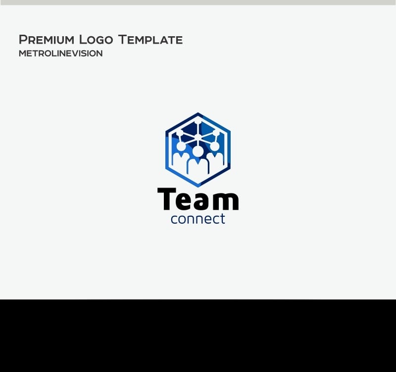 Team Connect Logo Template #70096 - TemplateMonster