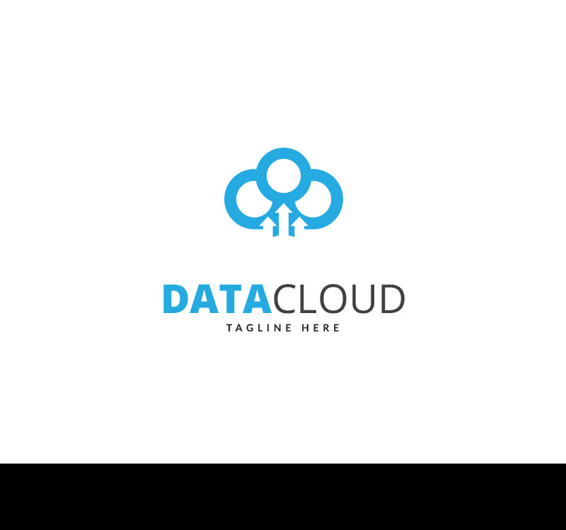 Data Cloud - Logo Template #70257 - TemplateMonster