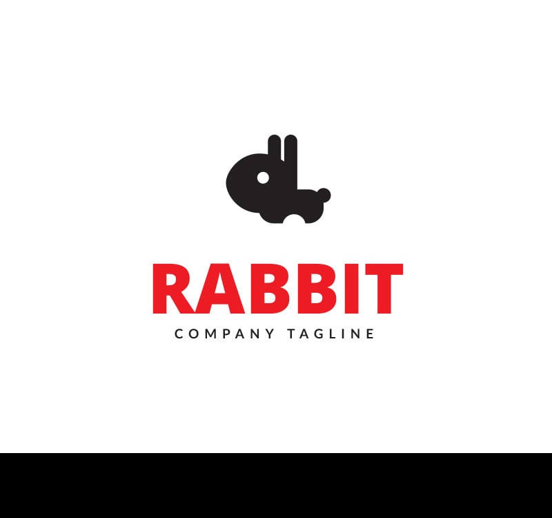 Rabbit Care Logo Template #70232 - TemplateMonster