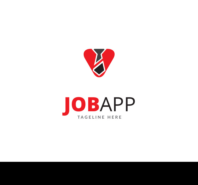 Job App Logo Template #70314 - TemplateMonster