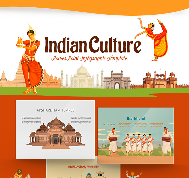 Indian Culture PowerPoint Template TemplateMonster