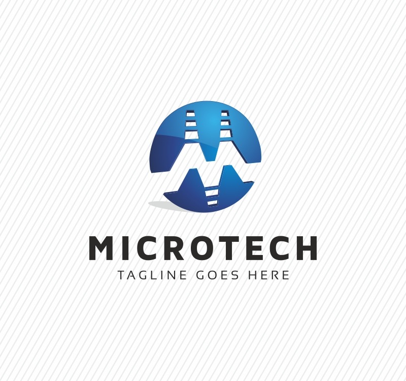Plantilla de logotipo de Microtech #71543 - TemplateMonster